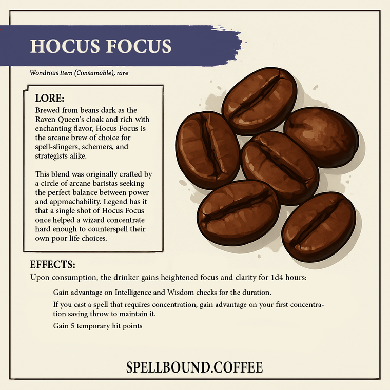 Hocus Focus – Spellbound Coffee